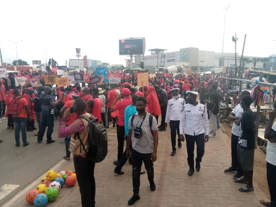 Slow starting NDC â€˜March for Justice' demo gathering up huge crowds ...