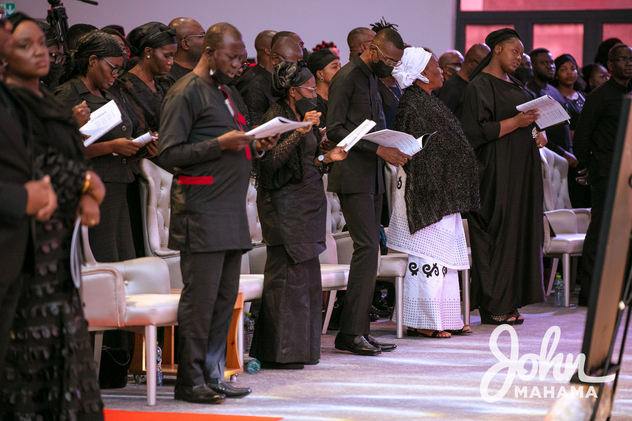 Photos: Bernard Avle's wife Justine Avle goes home - Prime News Ghana