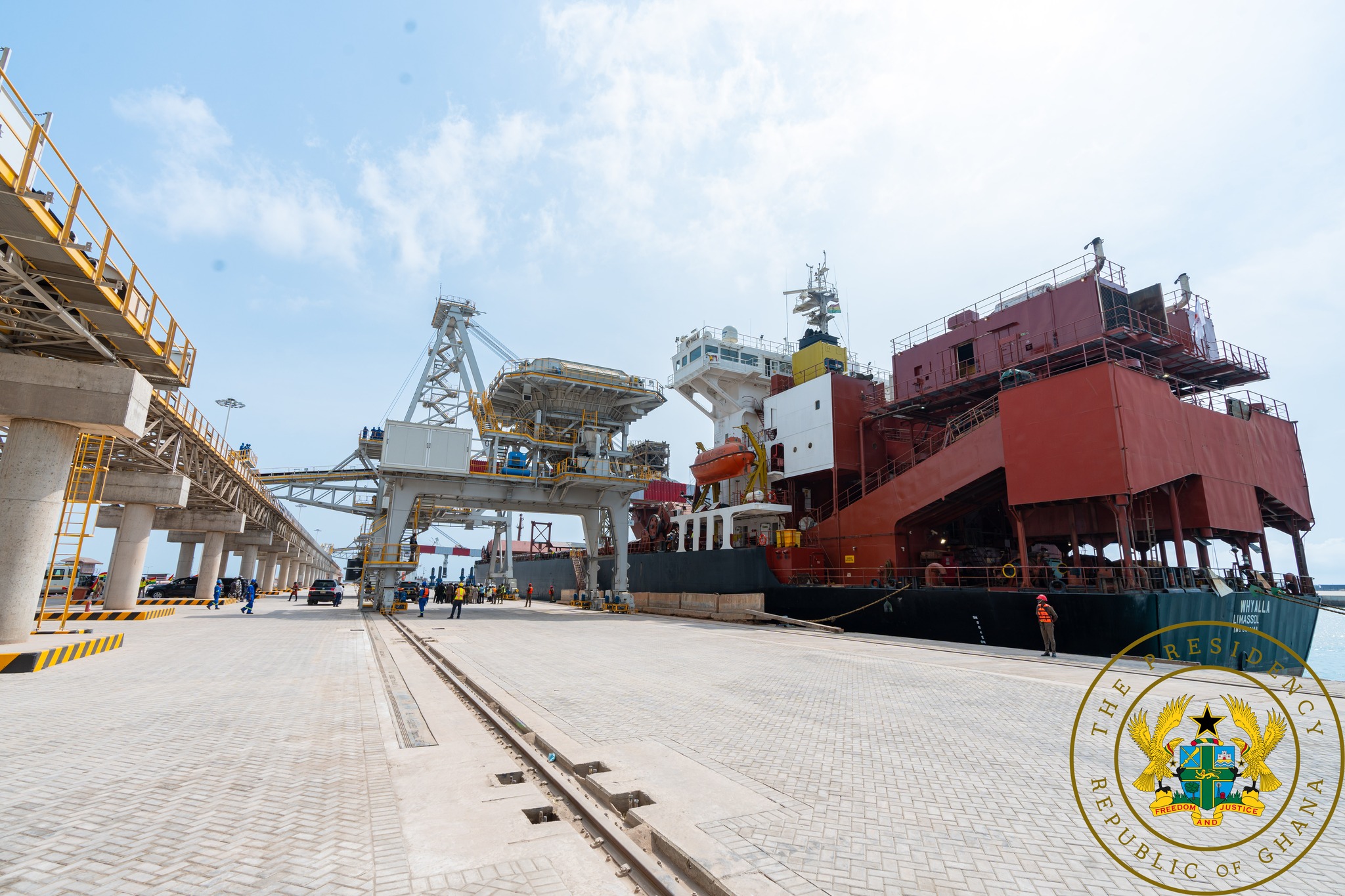 Akufo-Addo commissions container terminals, dry dock at Takoradi ...