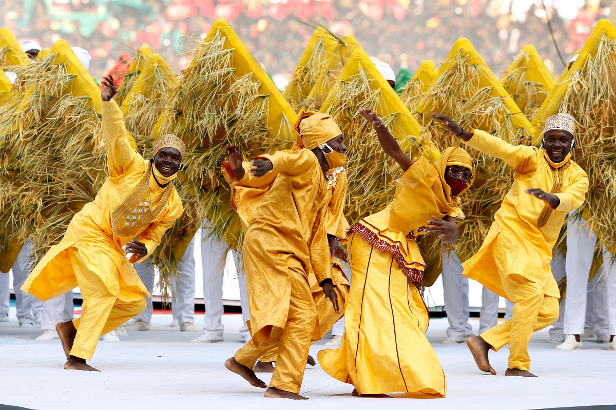 Photos+videos: Colourful scenes from AFCON 2021 opening ceremony ...
