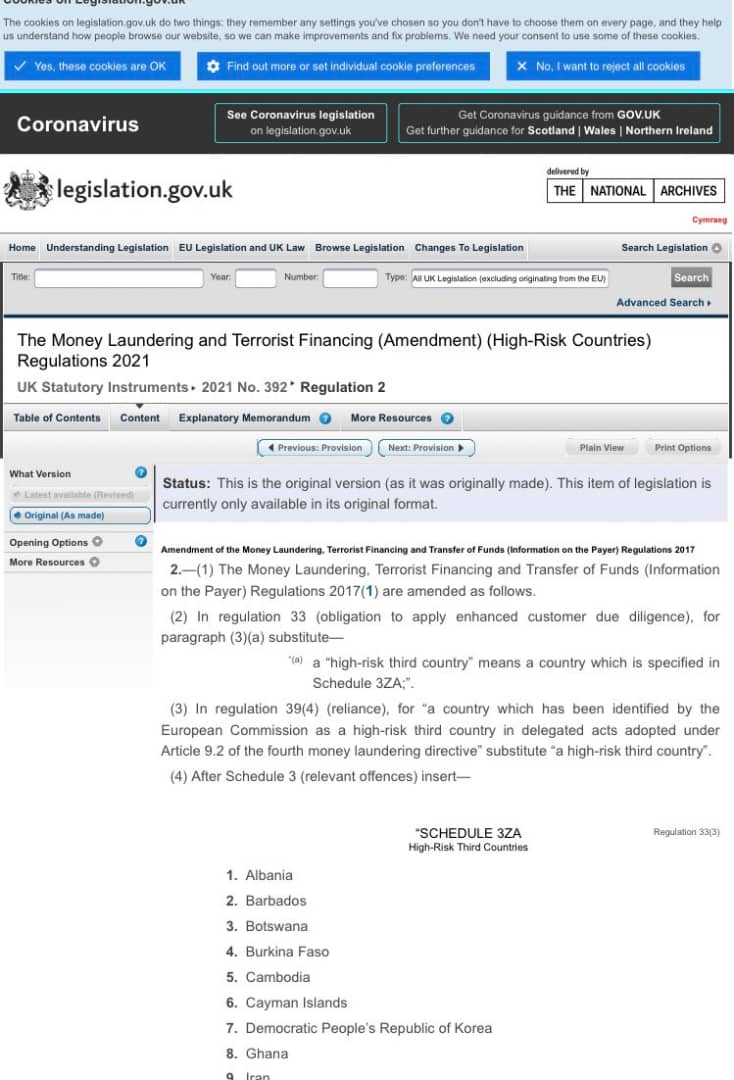 Ghana put on UKâ€™s top 10 high-risk countries for money laundering ...